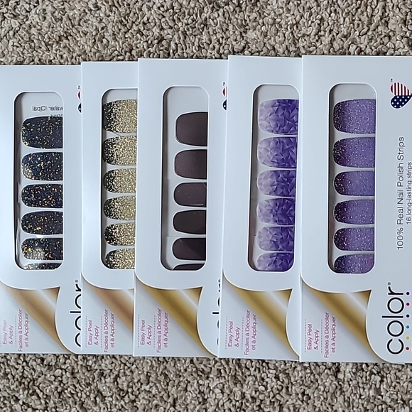 Color Street | Makeup | Hp Color Street Nails Geode Glow Dark Matter ...